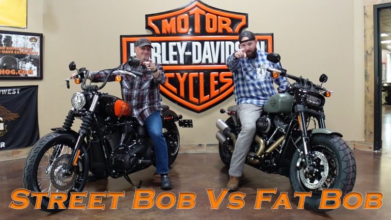 Street Bob Vs Fat Bob - Comparing Harley's Finest