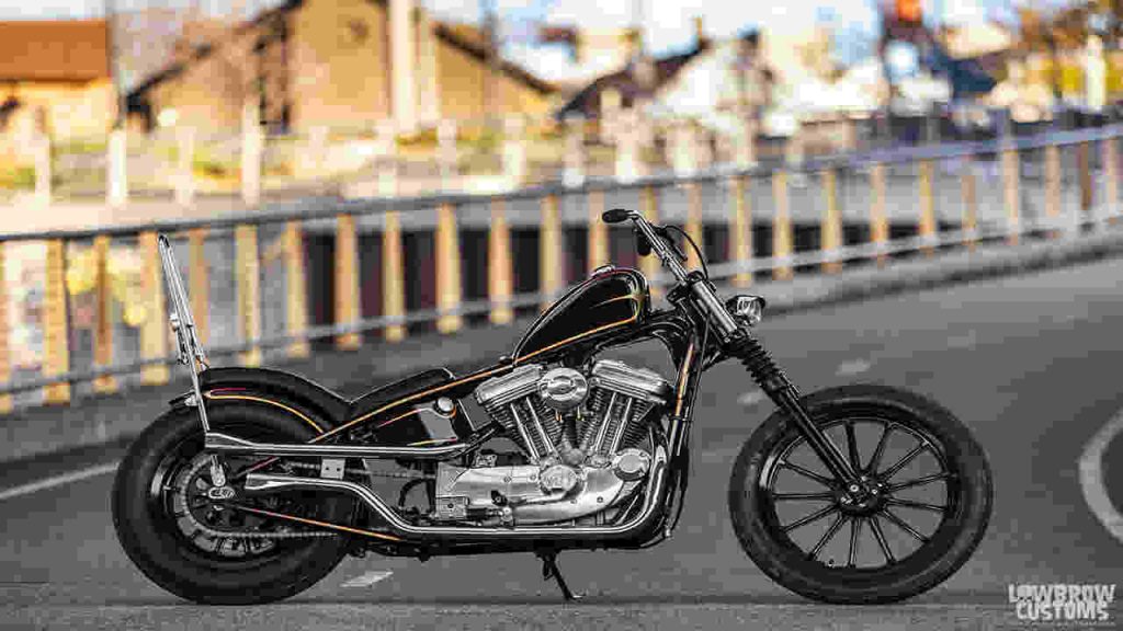 Legendary Harley Sportster Chopper: Ride with Intensity!