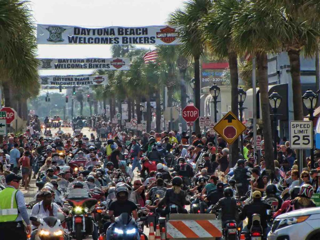 Daytona Bike Week - Daytona Beach, Florida: Most Bikers Experience