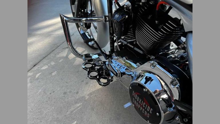 Road King Engine Guard - Your Ride's First Line Of Defense