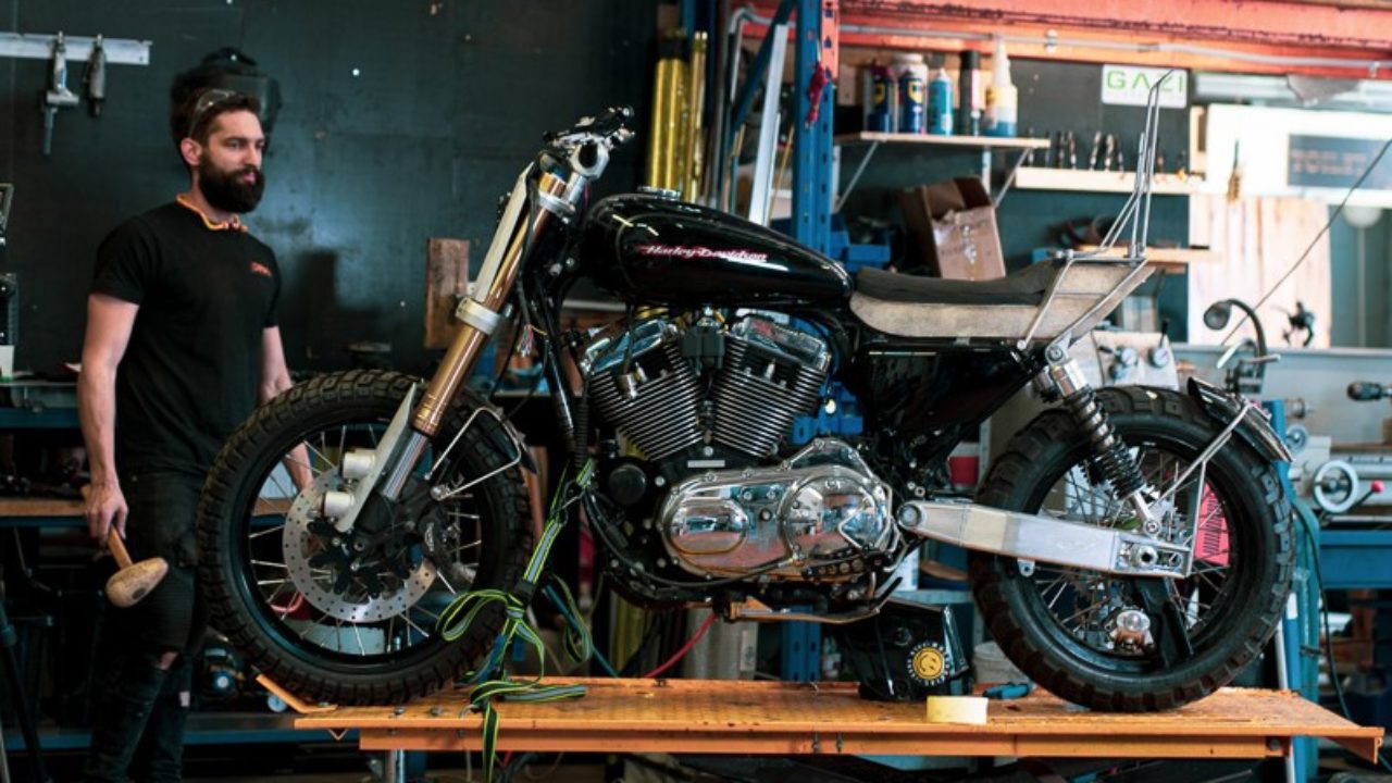 The Harley Sportster Scrambler - A Classic Car with a Modern Twist